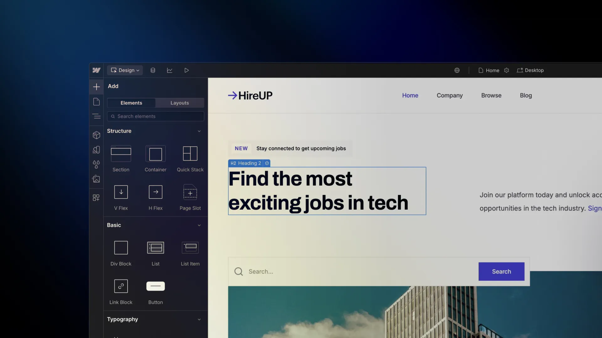 Dashboard - Webflow University